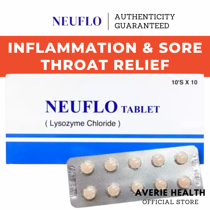 Neuflo 90mg Tablets 100s | Anti-Inflammatory, Sore Throat, Swollen Gums ...
