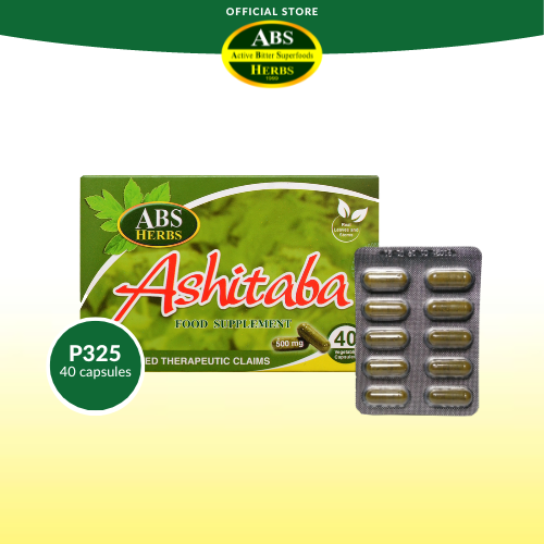 ABS Herbs Ashitaba Capsule 500mg 40's | Lazada PH