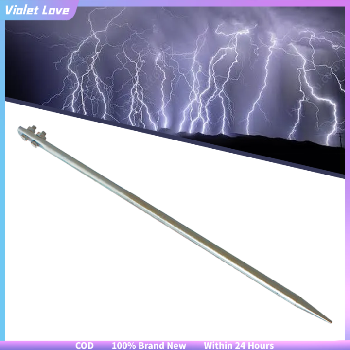 800*16mm Galvanized Grounding Rod for Lighting Protection | Lazada PH