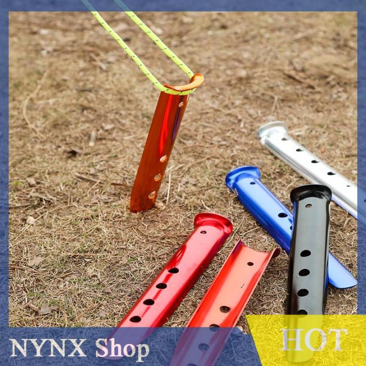 [NYNX] Outdoor Ultra-Light Portable Aluminum Alloy Beach Pegs Camping ...