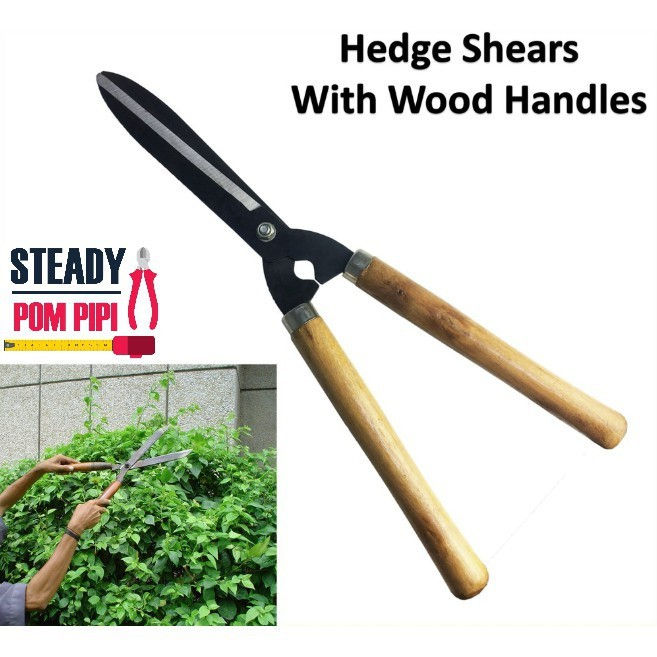 24H Ship Wholesale Price Big Gardening Wood Sponge Handle Grass Scissor Cutter Shears Lazada PH