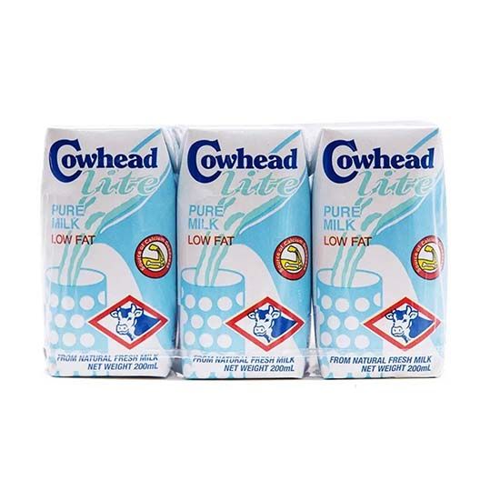 Cowhead Lite Pure Milk Low Fat 200ml x3 | Lazada PH