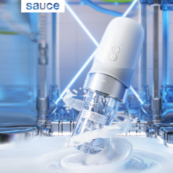 Sauce 非理性 Extra Sauce 5D touch Spinning and Suction Masturbator sex toy for men masturbator for ...