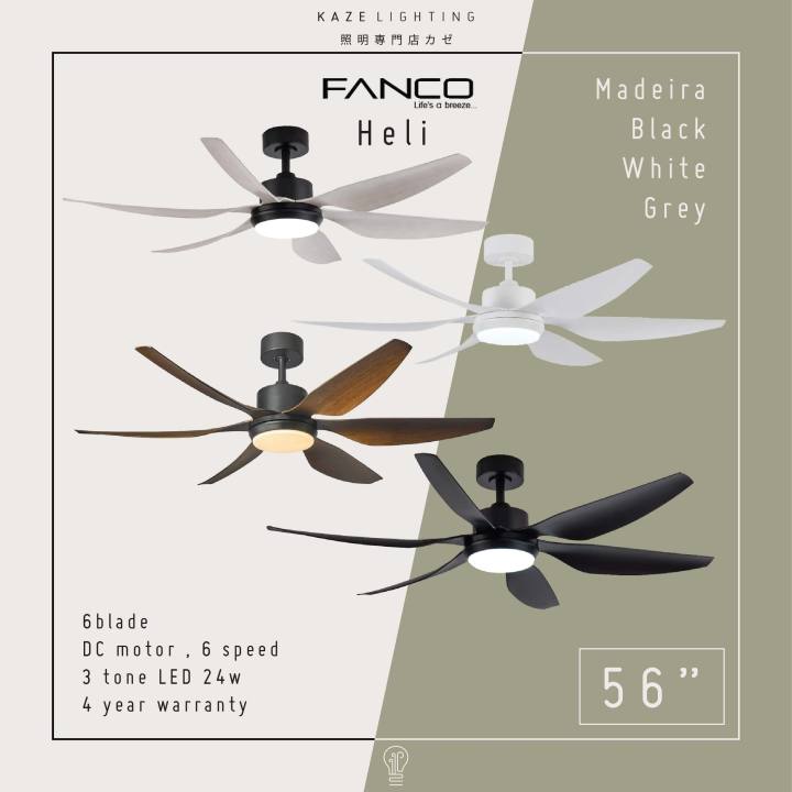 [INSTALLATION] - FANCO HELI 56 Inch DC Motor Ceiling Fan with 3tone LED ...