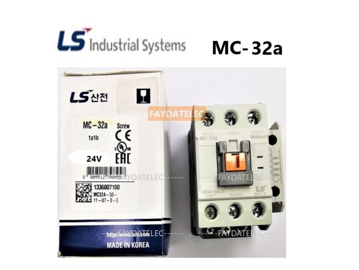 LS MC-32a 24VAC MAGNETIC CONTACTOR | Lazada