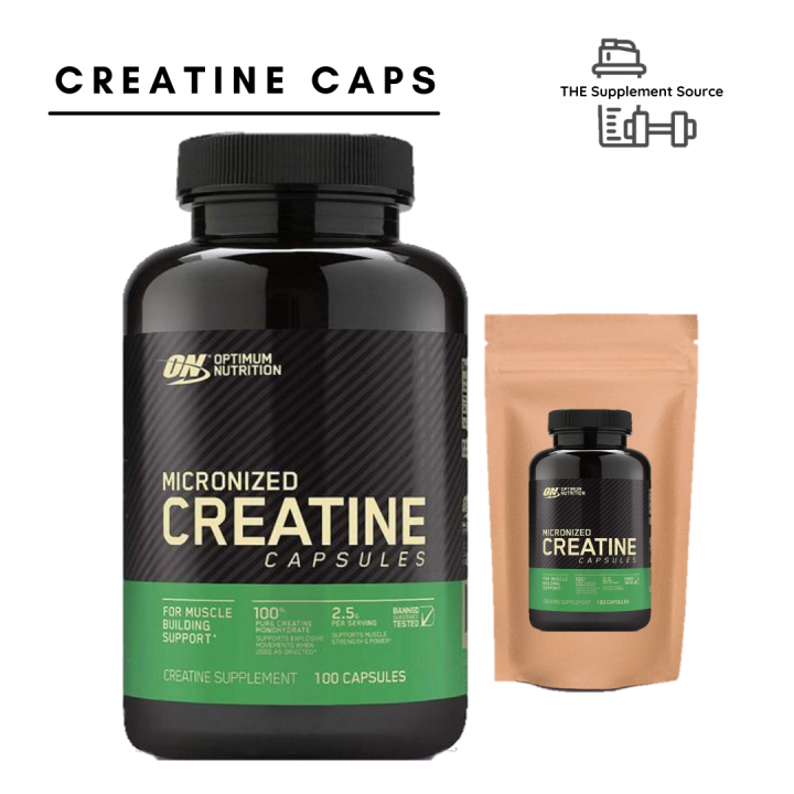 ON Creatine Capsules, Powder Optimum Nutrition Micronized | Lazada PH