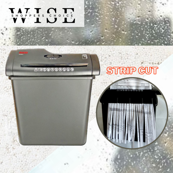 stripcut S100- Shredding Machine Strip Cut For Short A4 and Long RED ...