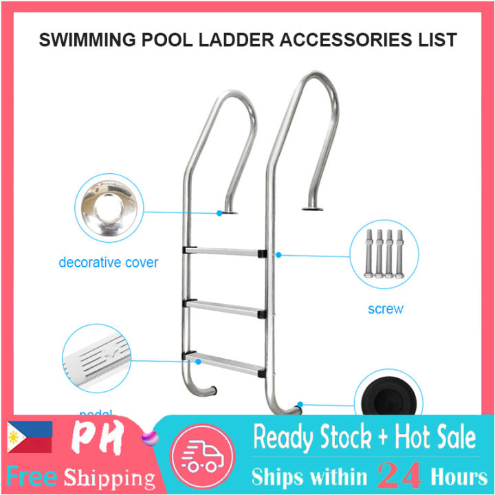 Stainless Steel Swimming Pool Step Swimming Pool Ladder Pool Escalator ...