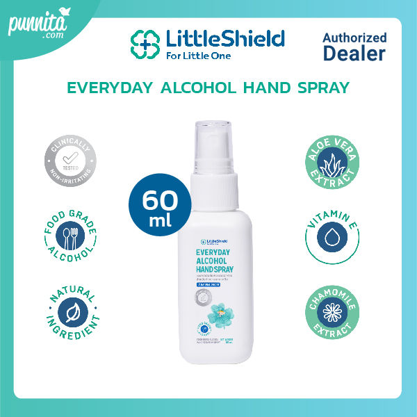 Little Shield EVERYDAY ALCOHOL HAND SPRAY | Lazada.co.th