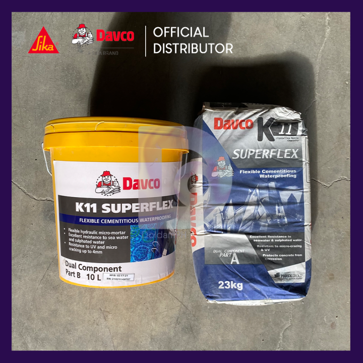 DAVCO K11 SUPERFLEX (Two – Component Flexible Cementitious ...
