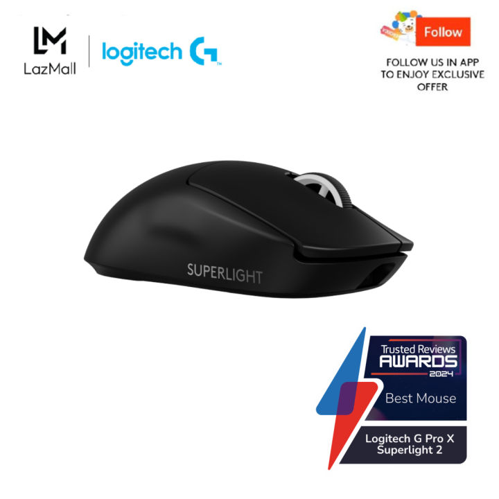 Logitech G PRO X SUPERLIGHT 2C wireless gaming mouse, 51 g pro-grade ...