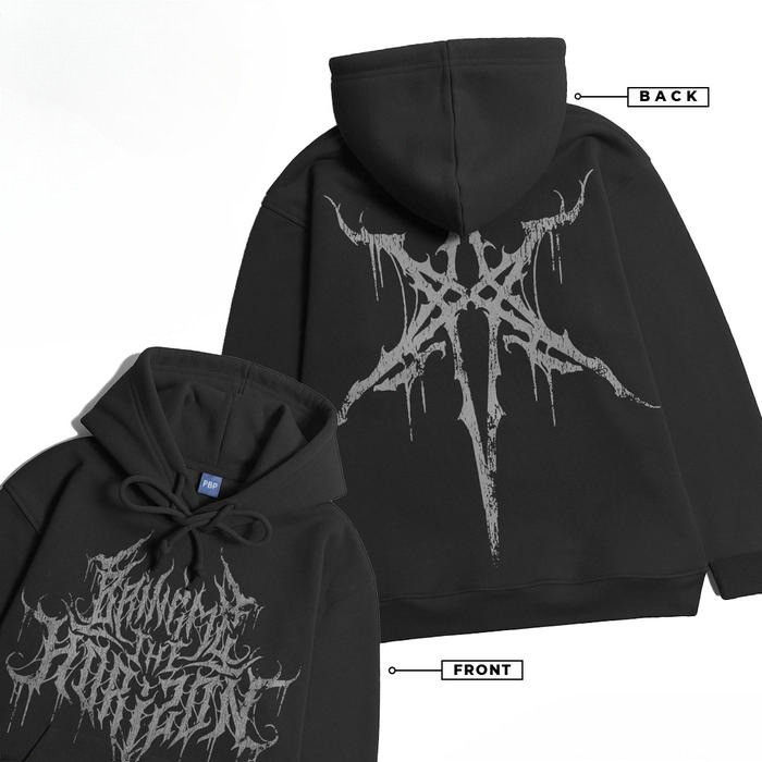 【boxy hoodie】 Hoodie Merchandise BMTH Bring Me The Horizon Darkness ...