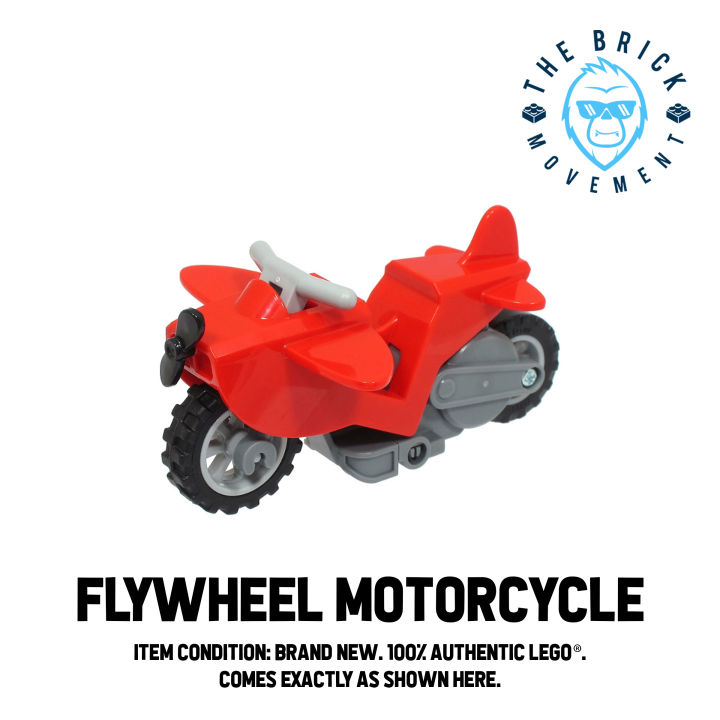 LEGO® ACCESSORIES - BICYCLE - Motorcycle (Flywheel) | Lazada PH