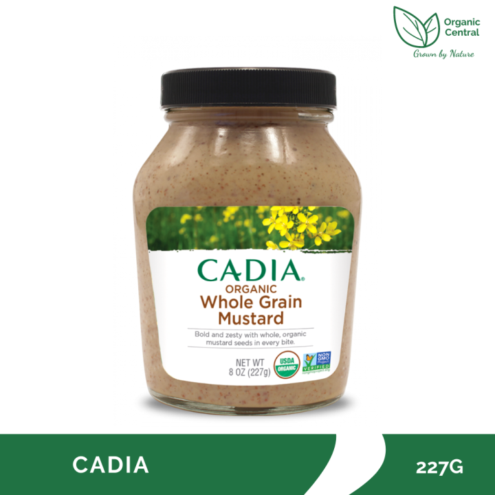 Cadia Organic Whole Grain Mustard 227g | Lazada PH