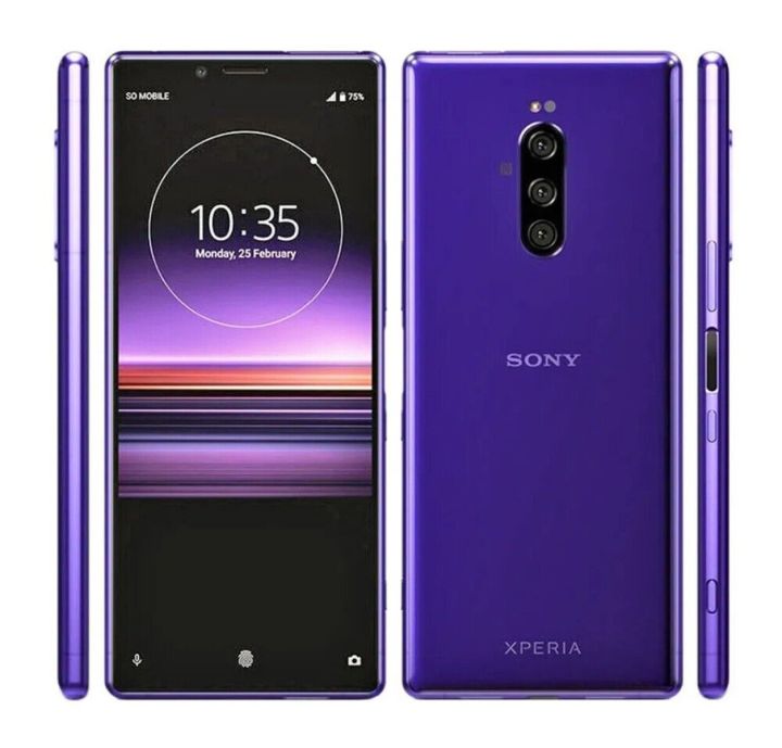 Sony Xperia 1 J8110 J9110 LTE Original Phone 128GB/64GB OLED ...