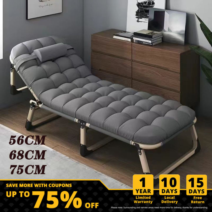 Folding bed Portable Bed single bed Office nap bed adjustable foldable ...
