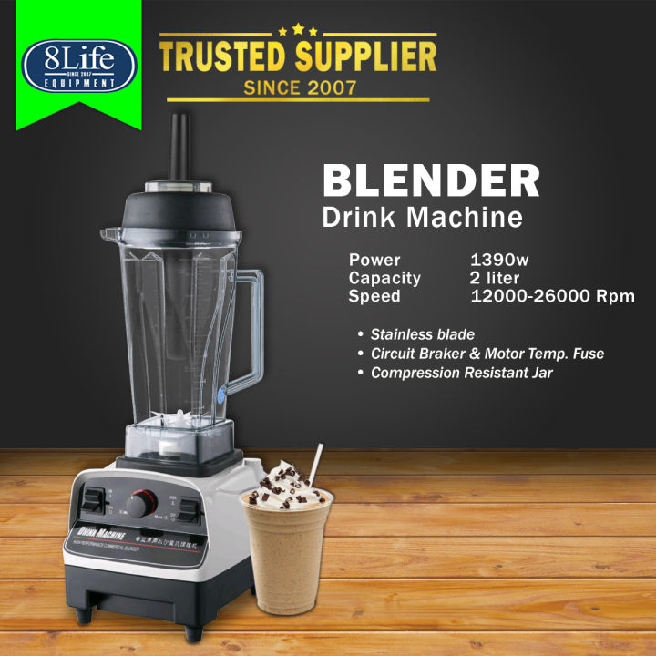 Drink Machine Industrial Heavy Duty Commercial Blender | Lazada PH