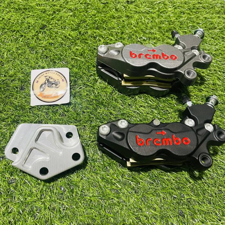 SMP:4 POT BRACKET FOR AEROX FRONT WITH 4 POT CALIPER | Lazada PH