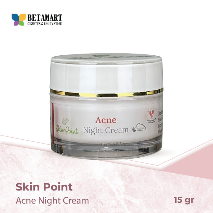 Skin Point Acne Night Cream 15gr | Lazada Indonesia