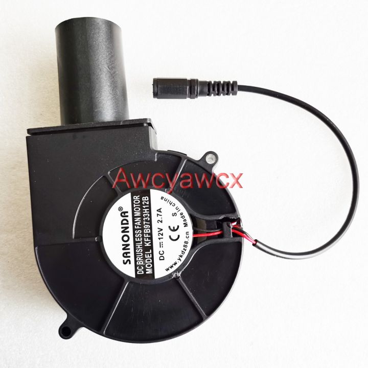 AC 100V-240V DC 12V 2.7A Portable Blower kalan BBQ Blower Fan For kalan ...