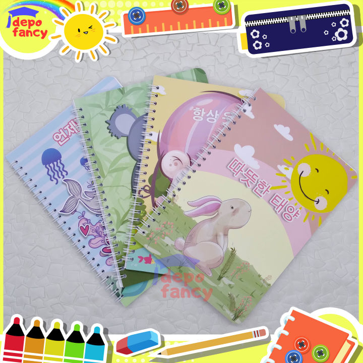 BUKU SPIRAL A5 0820 5-8 / BUKU / BUKU TULIS / BUKU SEKOLAH / BUKU ...