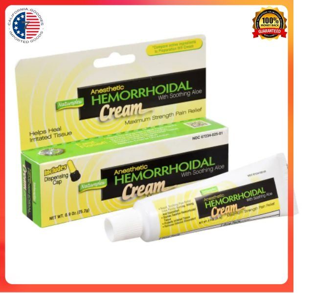 Natureplex Anesthetic Hemorrhoidal Cream With Soothing Aloe 26g 2488