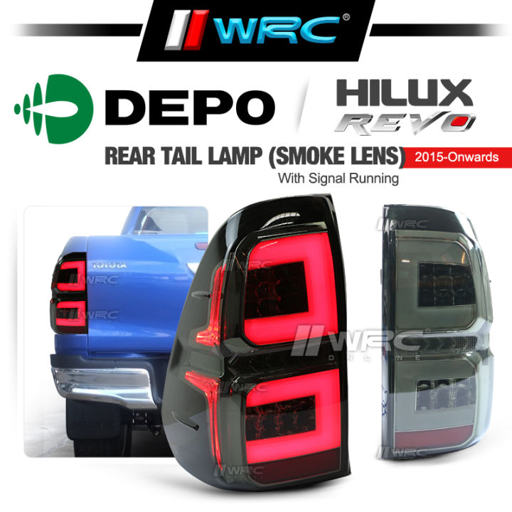 DEPO Toyota Hilux Revo (2015-On) Led Tail Lamps With Signal Running ...