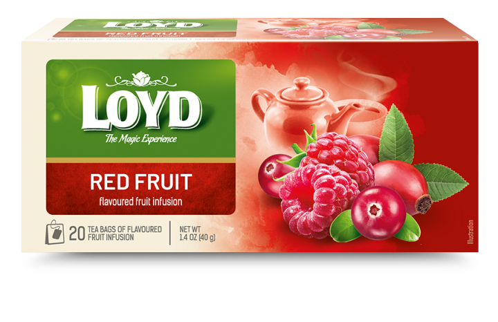 LOYD RED FRUIT TEA 2g*20Teabags | Lazada PH