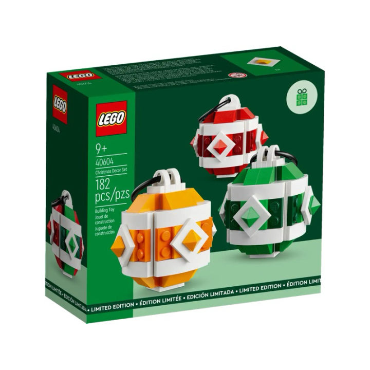 Lego 40604 Christmas Decor Set ของแท้ 100% สินค้าใหม่ค่ะ | Lazada.co.th