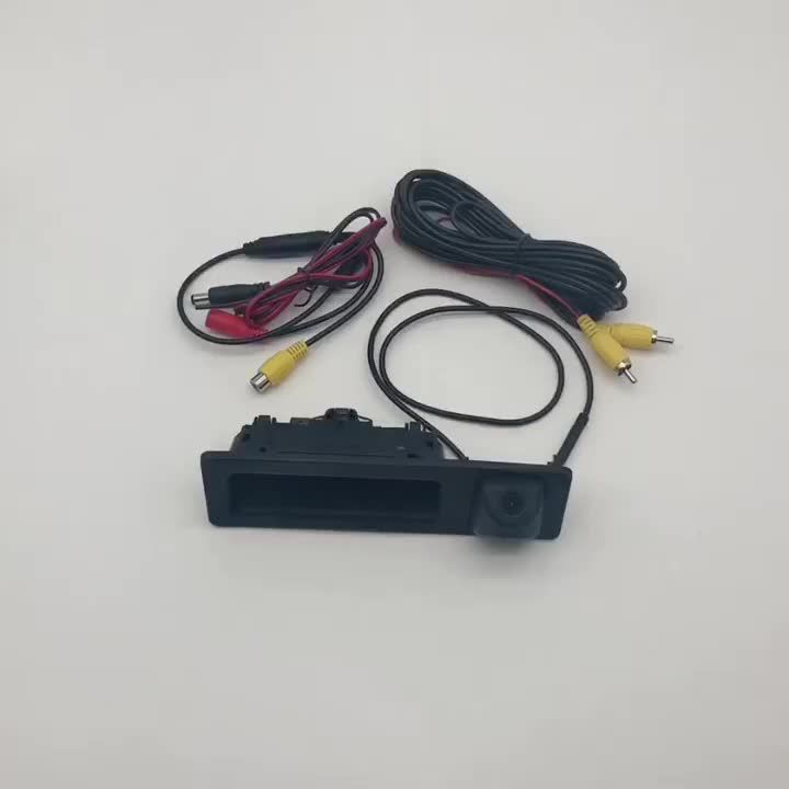 Car Trunk Lid Door Handle Switch with Backup Rear View Camera For BMW ...
