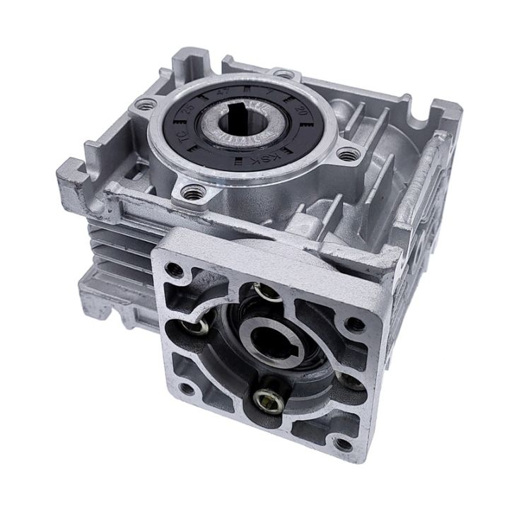 LLL-Speed Reducer Worm Dc Motor Gearbox 14mm Output 5:1-80:1 Rv030 Worm ...