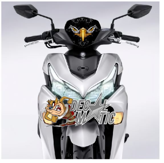 Stiker Setiker Sticker Visor Winshield Aerox Old / Aerox NEW Elang ...