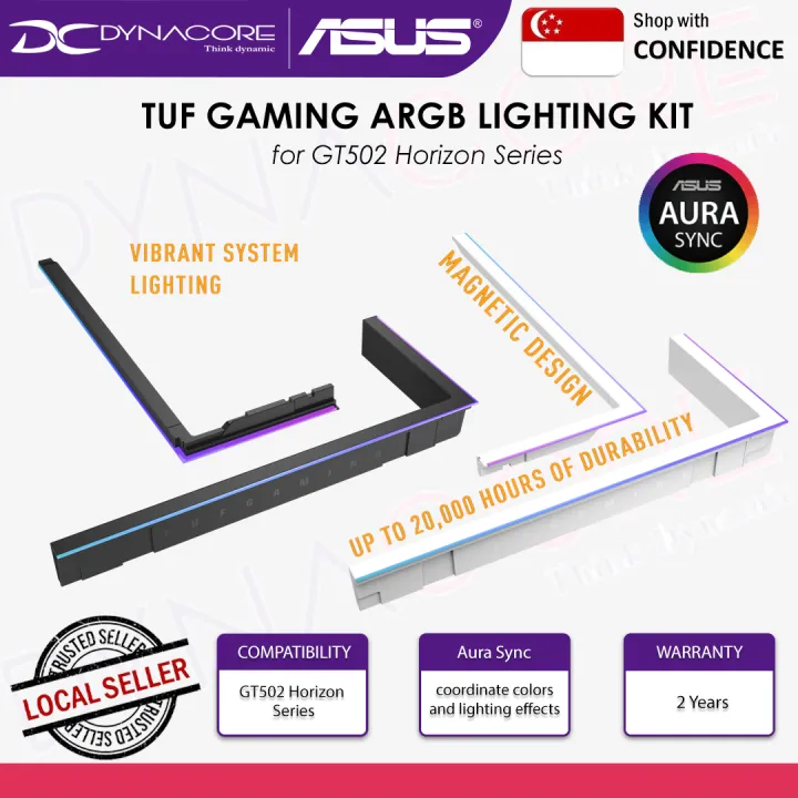 ASUS TUF Gaming ARGB Lighting Kit for GT502 Horizon Series BLACK / WHITE (2Y) | Lazada Singapore
