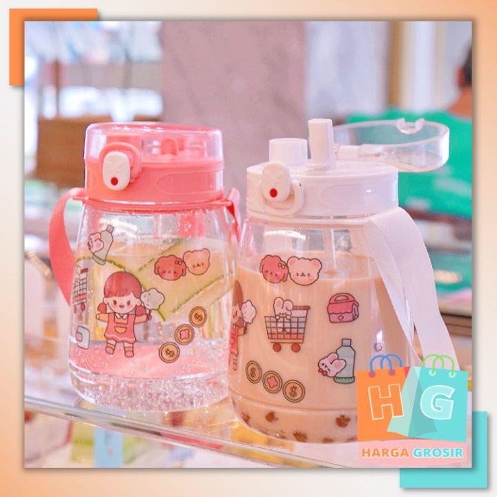 Harga Grosir – Botol Minum Free Stiker + Tali / Botol Minum Anak 1 ...