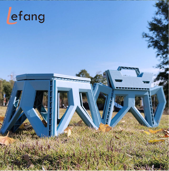 Lefang Foldable Step Stool Tall Holds Up to 100kg Plastic Foldable Step ...