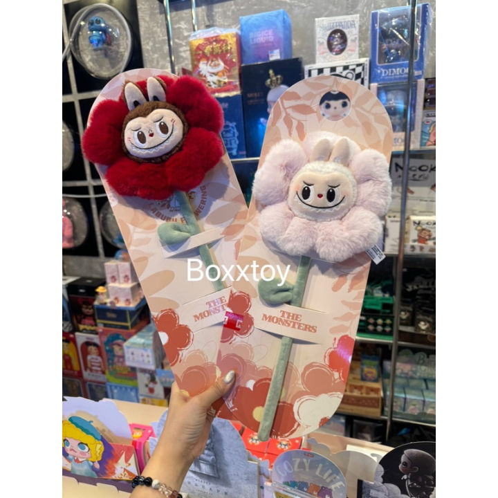 🌈พร้อมส่ง💐ดอกไม้ LABUBU พร้อมกล่องใส่สดใสน่ารัก💐วาเลนไทน์นี้ไม่มีไม่ได้ ...