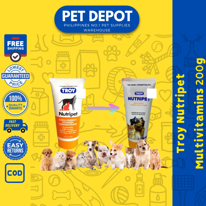 Troy Nutripet Multivitamins 200g | Lazada PH