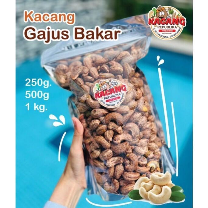 GAJUS BAKAR BERKULIT / KACANG GAJUS PREMIUM / GAJUS BAKAR SAIZ BESAR ...