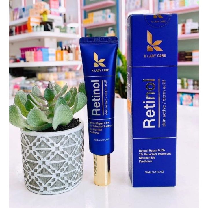 Kem Dưỡng Retinol 0 5 K Lady Care 30ml Hàn Quốc Giảm Mụn Kiểm Soát