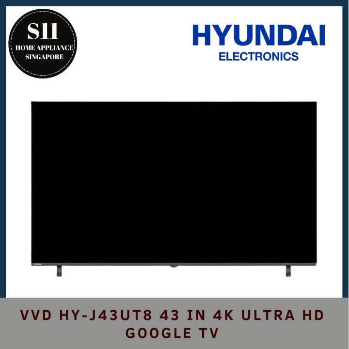 VVD HY-J43UT8 43 IN 4K ULTRA HD GOOGLE TV | Lazada Singapore