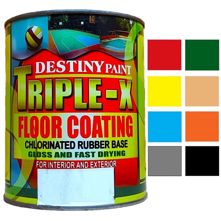 Destiny Triple X Chlorinated Rubber Based Floor and Wall Coating ...