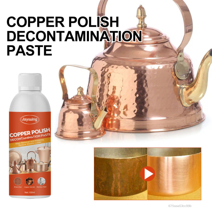 Jaysuing Copperware Cleaner Rust Remover Brightener Colored Steel Tile ...