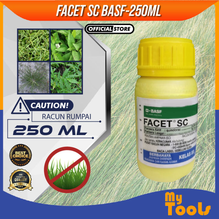 Mytools 250 ML Facet Sc Basf Racun Rumpai/Racun Rumput Padi Burung ...