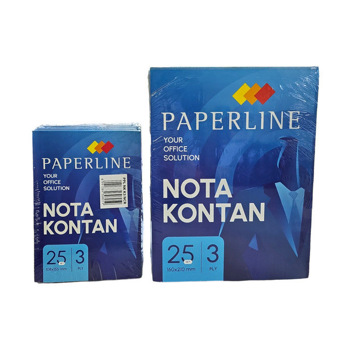nota kecil 3ply perpack / nota kecil 3 rangkap / nota kontan keci 2ply ...