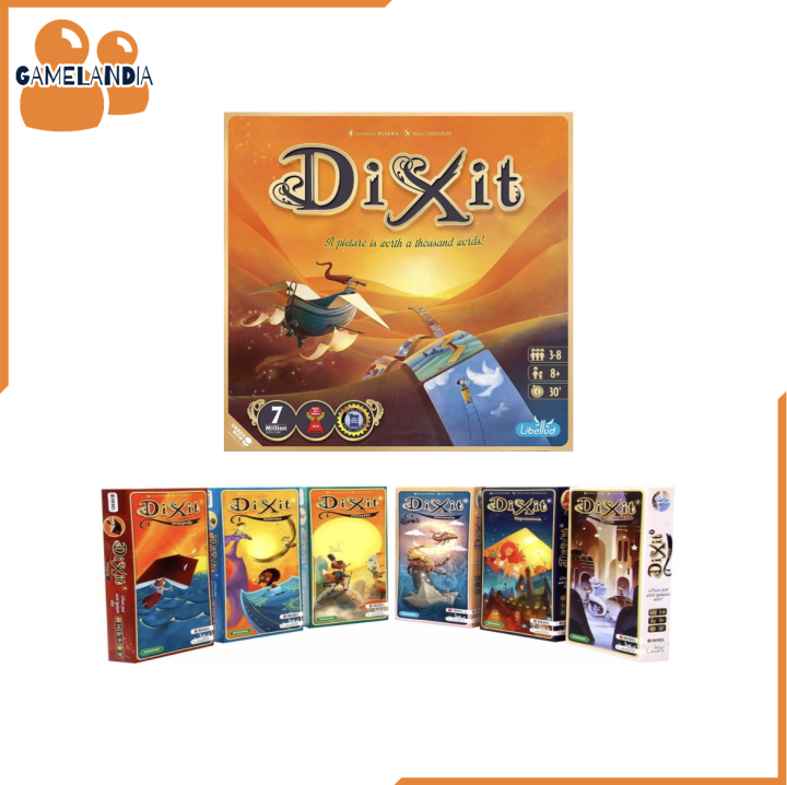 [SG STOCK] Dixit Board Game Dixit Expansion Board Games Card Mirrors ...
