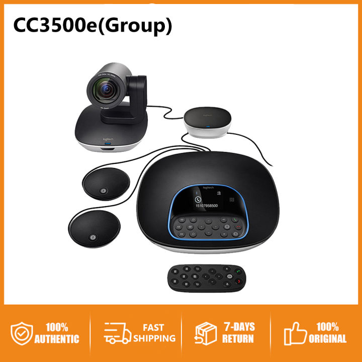 Original Logitech CC3500e Video Conference System Group Video ...
