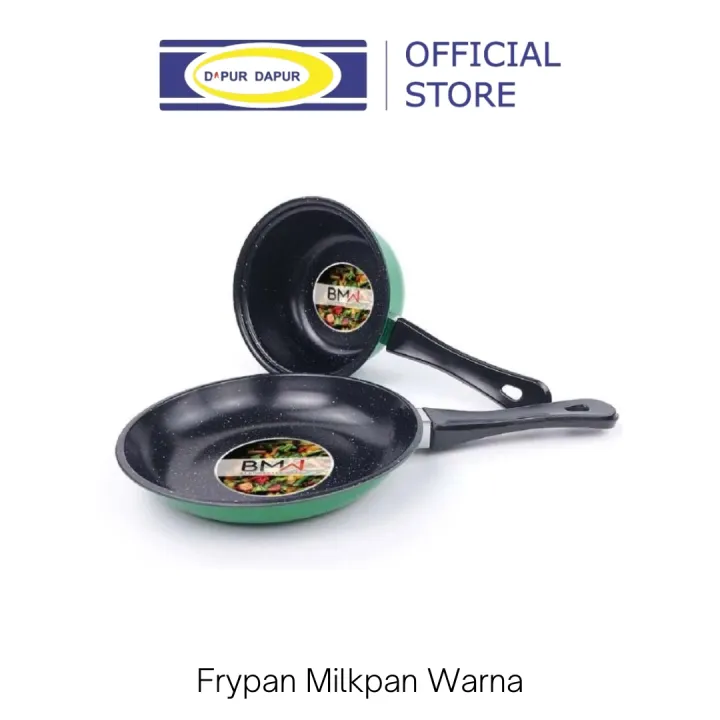 BMW FRYPAN DAN MILKPAN WARNA 1 SET ISI 2 | Lazada Indonesia