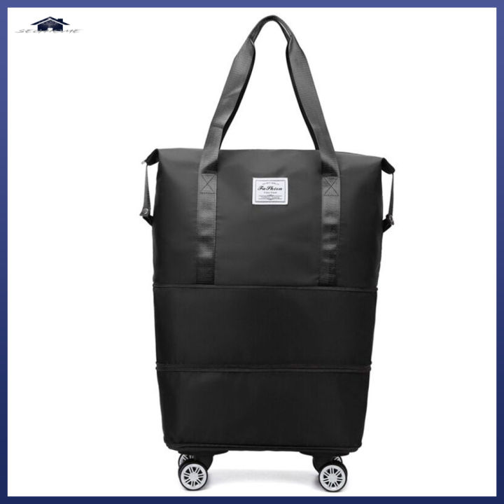 Expandable Shoulder Bag With Detachable Wheels 66x40x22cm | Lazada PH