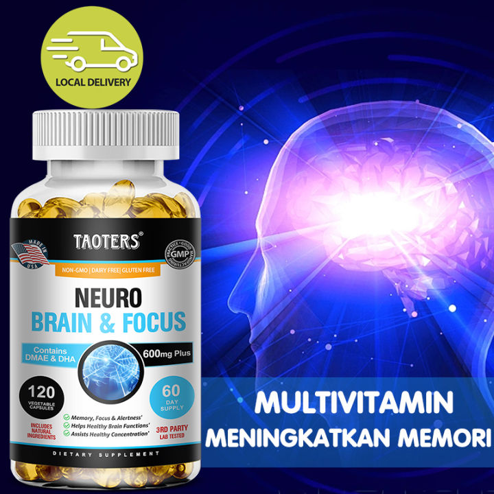 Suplemen Otak Multivitamin - Meningkatkan Daya Ingat, Membantu Otak dan ...