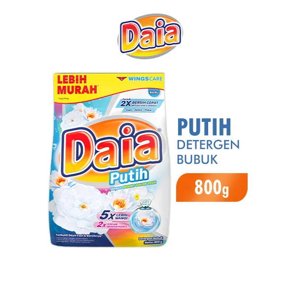 DAIA Detergen Bubuk Putih 800 g | Lazada Indonesia
